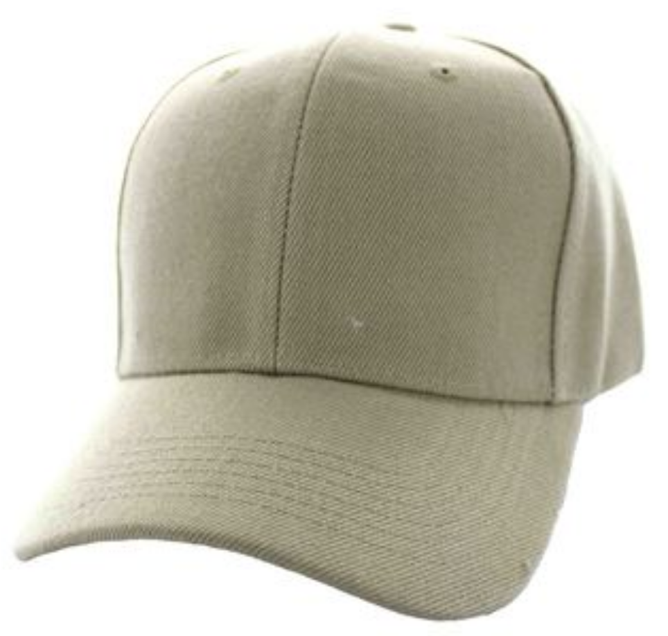 Solid Baseball Cap / Baseball Hat - Strapback - Styllion Apparel